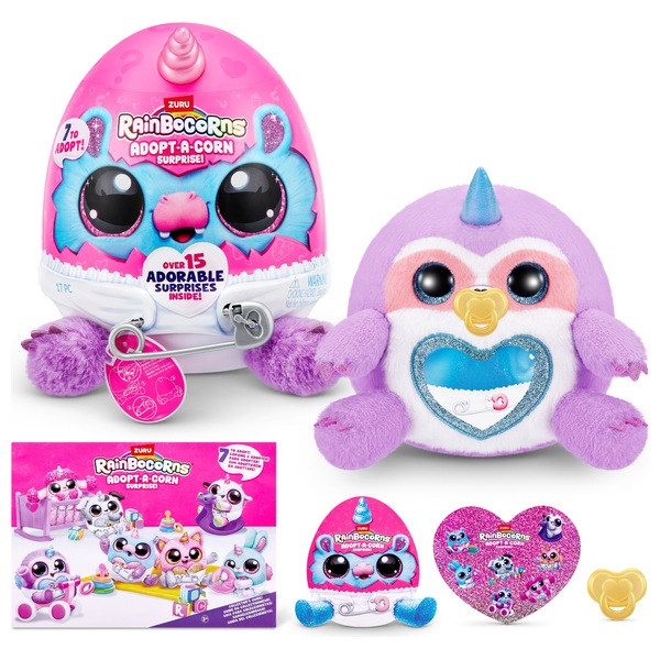 Rainbocorns Adopt-A-Corn Surprise Egg Assortment by ZURU | Smyths Toys UK