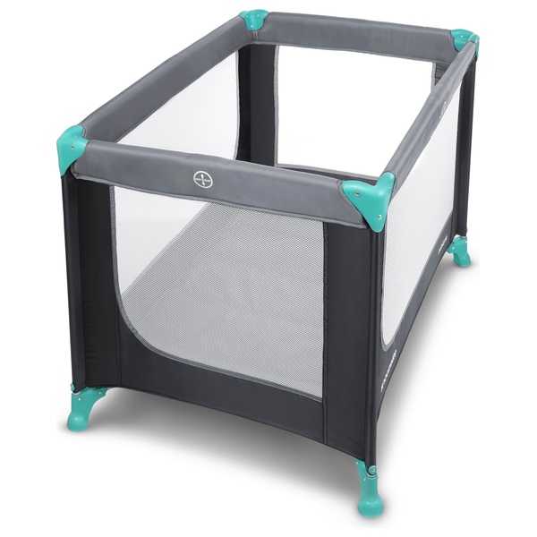 miniuno SnoozeLite Travel Cot Dark Aqua | Smyths Toys Ireland