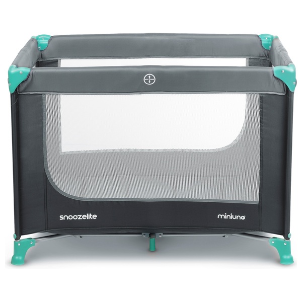 miniuno SnoozeLite Travel Cot Dark Aqua | Smyths Toys UK