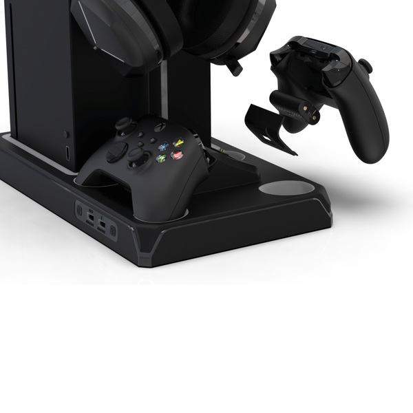 iMP Tech Xbox Series X|S DLX+LED Multi-Function Charge Stand with 2 Battery Packs | Smyths Toys UK