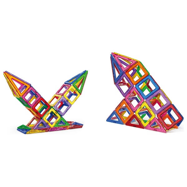 Magnetic Shapes 50 Piece Set | Smyths Toys UK