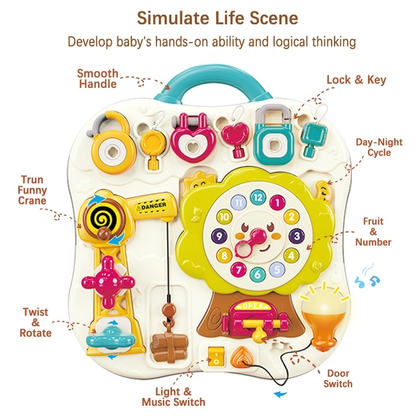 Big Steps Activity Busy Board | Smyths Toys UK