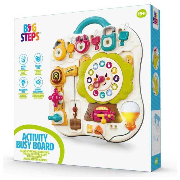 Big Steps Activity Busy Board | Smyths Toys UK