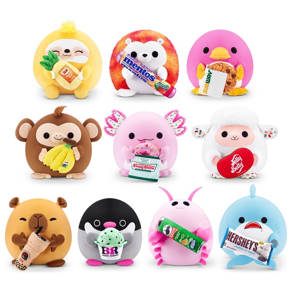 Snackles by ZURU Plush Shark with Hersheys Bar 35cm | Smyths Toys UK