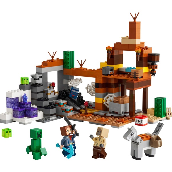LEGO Minecraft 21263 World The Badlands Mineshaft Set | Smyths Toys UK