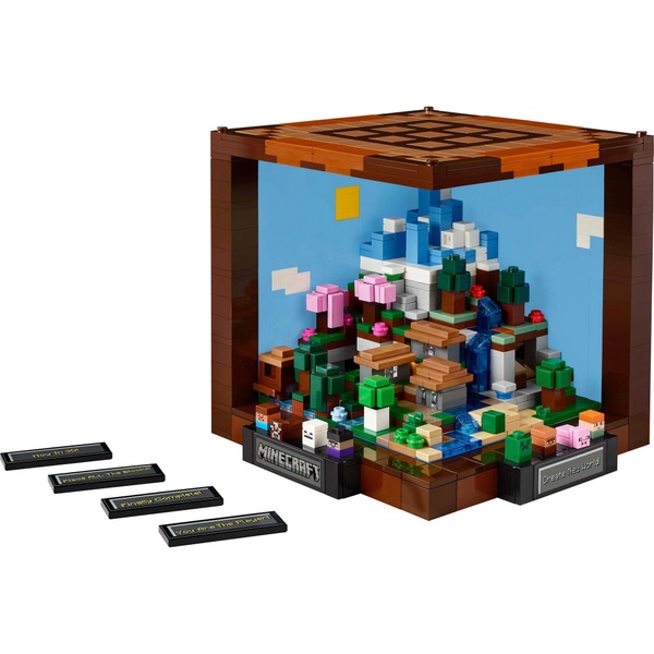 LEGO Minecraft 21265 The Crafting Table Set for Adults | Smyths Toys UK
