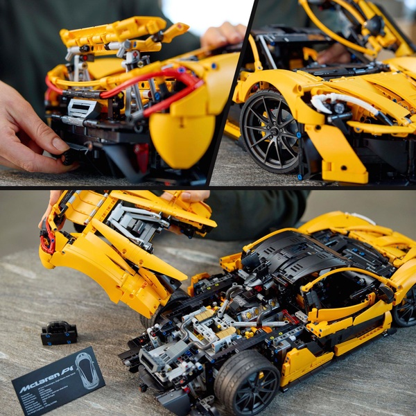 LEGO Technic 42172 McLaren P1 Car Model Set for Adults | Smyths Toys UK