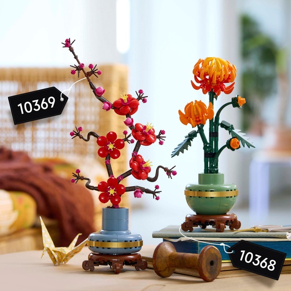 LEGO Botanical Collection 10369 Plum Blossom Set for Adults | Smyths ...