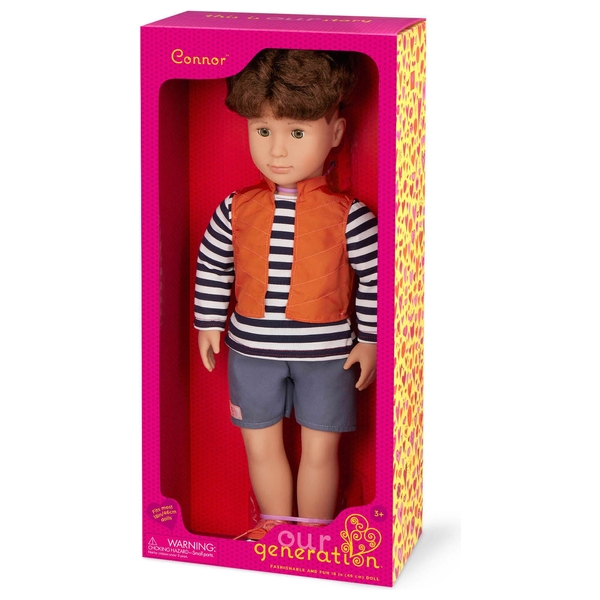 Our Generation Doll Boy Doll Connor | Smyths Toys UK