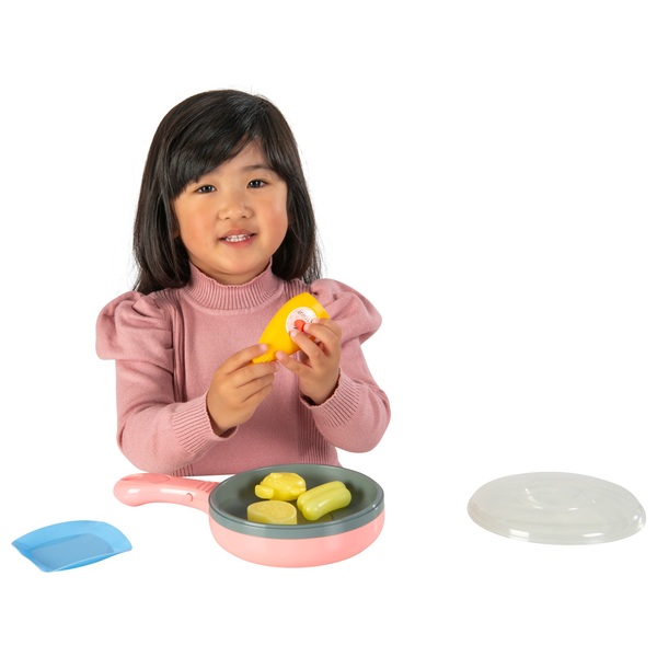 Smart Cook Play Kitchen Little Chef Electric Frying Pan with Lights and ...