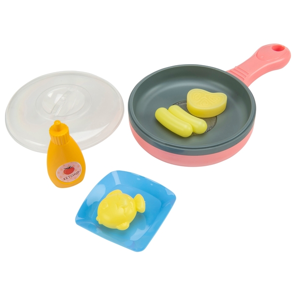 Smart Cook Play Kitchen Little Chef Electric Frying Pan with Lights and ...