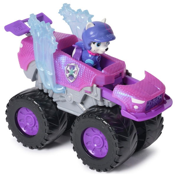 PAW Patrol Rescue Wheels Vehicle Roxi Monster Truck | Smyths Toys UK