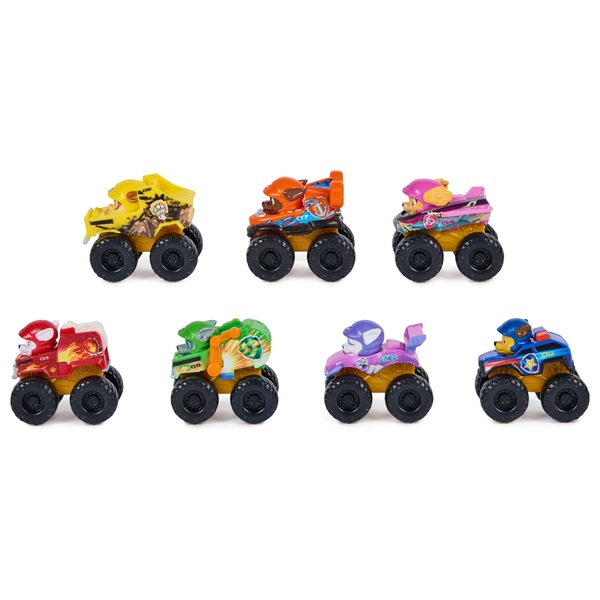 PAW Patrol Rescue Wheels Vehicles Pup Squad & Roxi Racer 7 Pack ...
