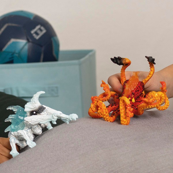 Schleich Eldrador Creatures Ice Beetle vs. Fire Octopus | Smyths Toys UK