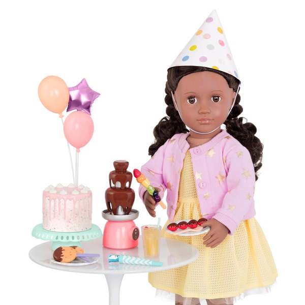 Our Generation Birthday Party Sweet Celebration Accessory Set | Smyths ...