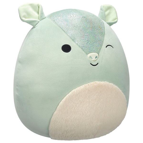 Original Squishmallows Plush Arilla the Green Armadillo 40cm | Smyths ...