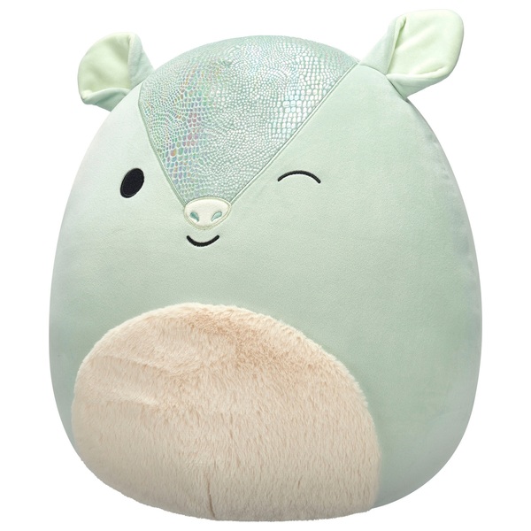Original Squishmallows Plush Arilla the Green Armadillo 40cm | Smyths ...
