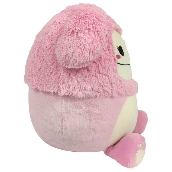 Original Squishmallows Fuzz-A-Mallows Plush Brina the Pink Bigfoot 50cm ...