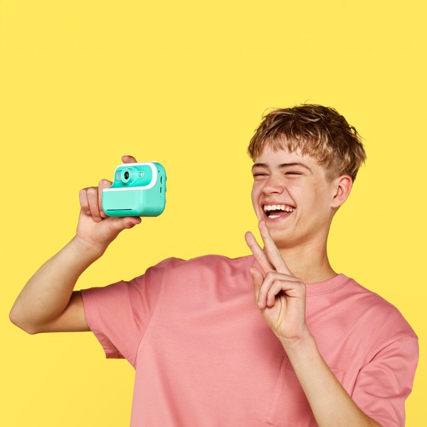 Instant Print Camera in Mint Green | Smyths Toys UK