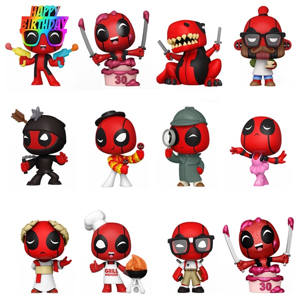 Funko POP! Mystery Minis: Deadpool 30th Anniversary Assortment | Smyths ...