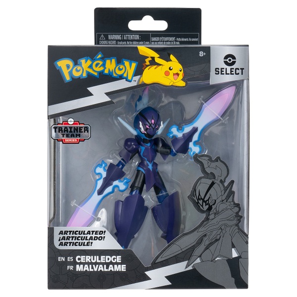 Pokémon Select Action Figure Trainer Team Ceruledge 15cm | Smyths Toys UK
