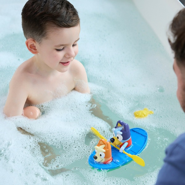 TOMY Toomies Bluey Bath Toys Family Adventure Set | Smyths Toys UK