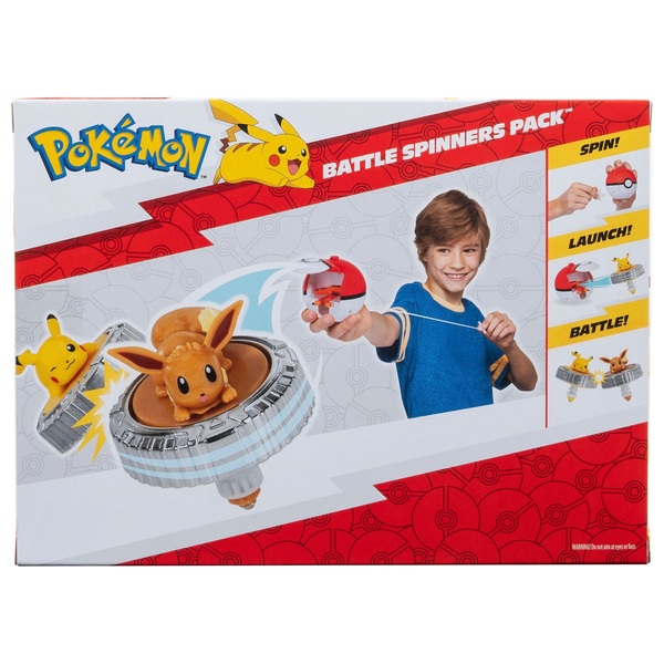 Pokémon Battle Spinner Pack Eevee | Smyths Toys UK