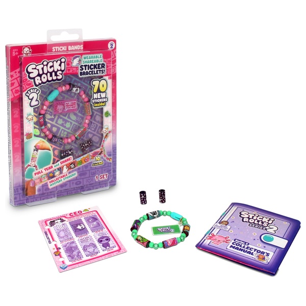 Sticki Rolls Sticker Bracelet Making Set | Smyths Toys UK