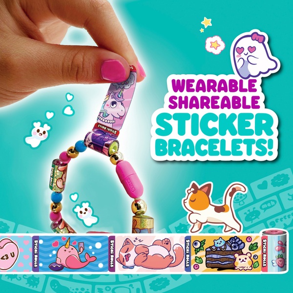 Sticki Rolls Sticker Bracelet Making Set | Smyths Toys UK