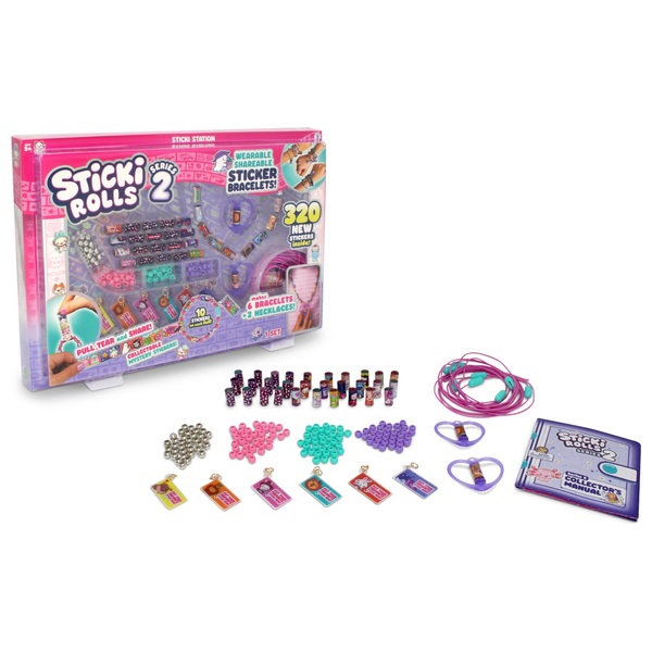 Sticki Rolls Sticker Jewellery Making Set | Smyths Toys UK