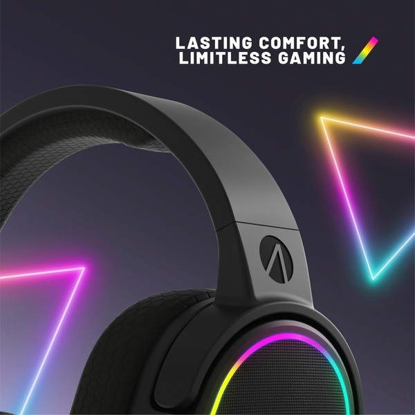 Stealth Panther LED Light-Up Multi-Format Gaming Headset - Black ...