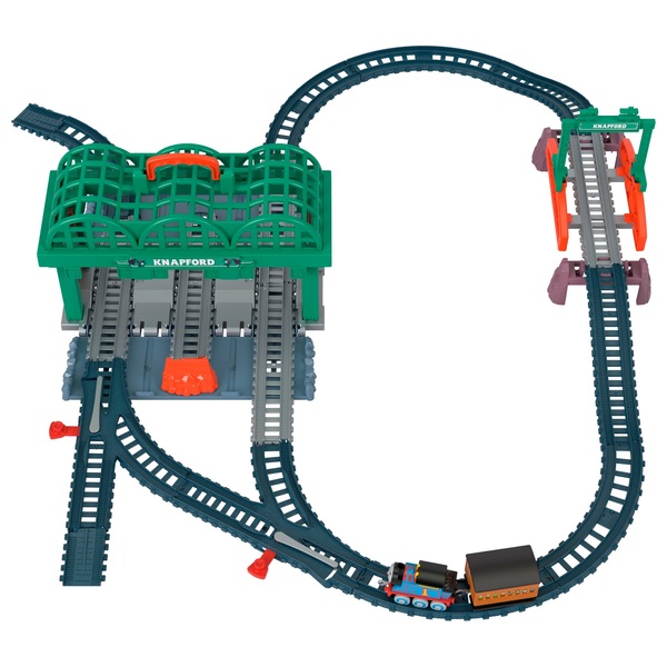 Thomas & Friends Push Along Knapford Station Train Track Set | Smyths ...