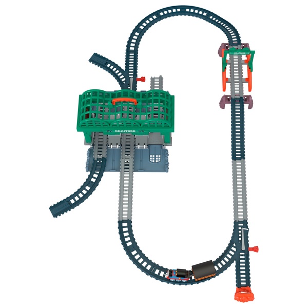 Thomas & Friends Push Along Knapford Station Train Track Set | Smyths ...