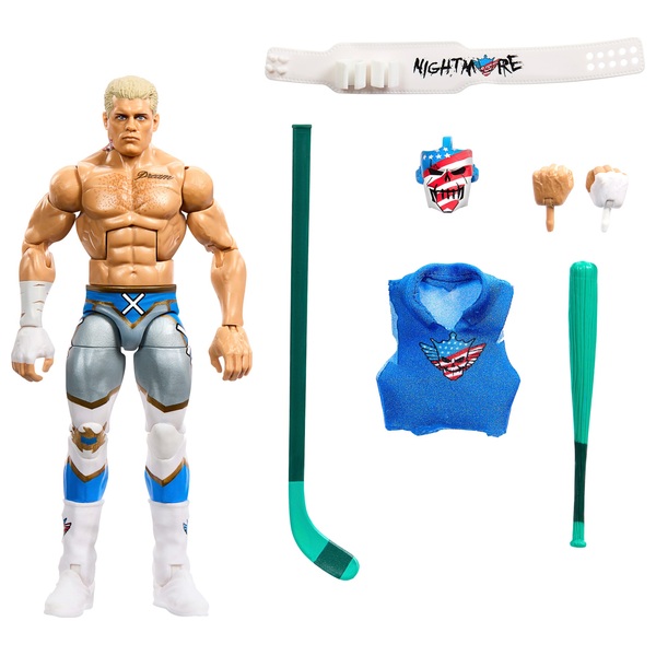 WWE x Teenage Mutant Ninja Turtles Elite Collection Figur Cody Rhodes ...