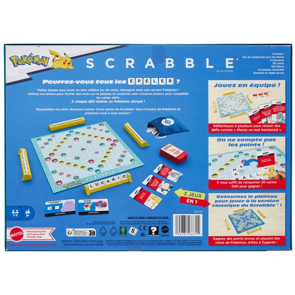 Pokémon - Scrabble | Smyths Toys France