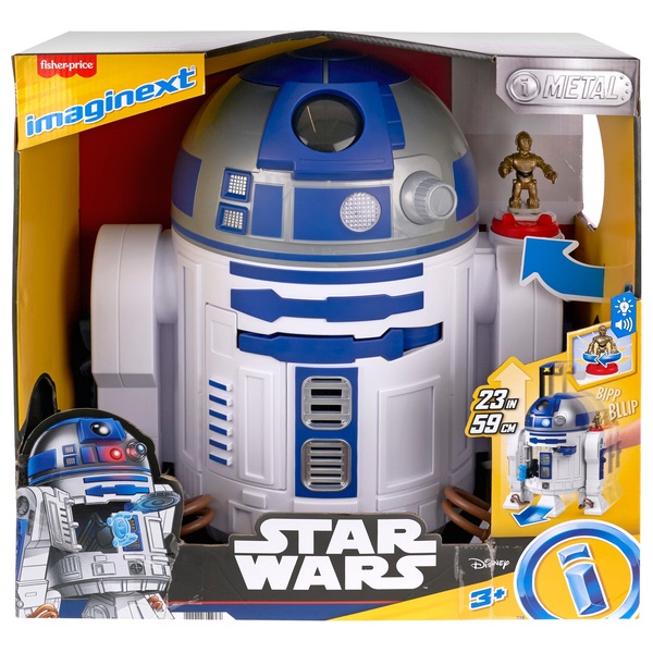 Imaginext Star Wars R2 D2 Interactive Toy Smyths Toys UK