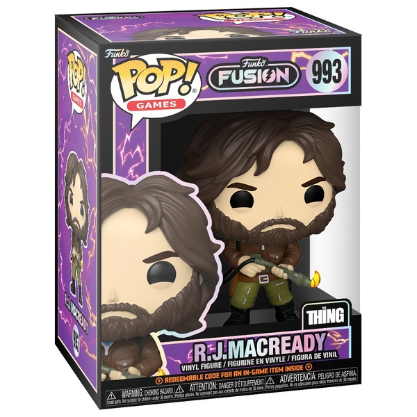 Funko POP! Games Funko Fusion 993: The Thing R.J. MacReady | Smyths Toys UK