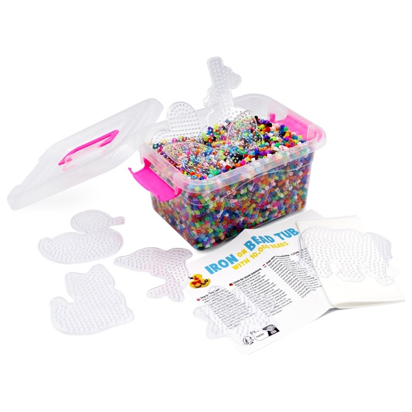 Iron on Bead Tub 10,000 Beads | Smyths Toys UK