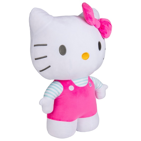 Hello Kitty Plush Pink Dress Hello Kitty 60cm | Smyths Toys UK