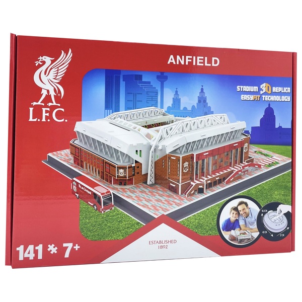 Liverpool Anfield Stadium 3D Puzzle 141 Pieces | Smyths Toys UK