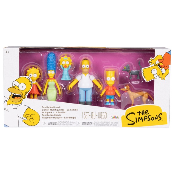 The Simpsons Action Figures Family Multipack 7cm | Smyths Toys UK