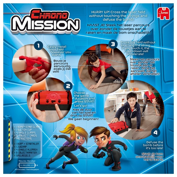 Chrono Mission Spy Adventure Game | Smyths Toys Ireland