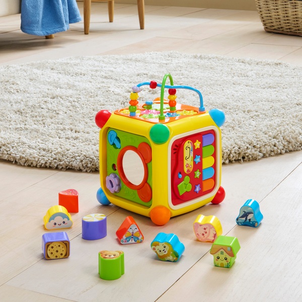 Big Steps Musical Sorting Activity Cube | Smyths Toys UK