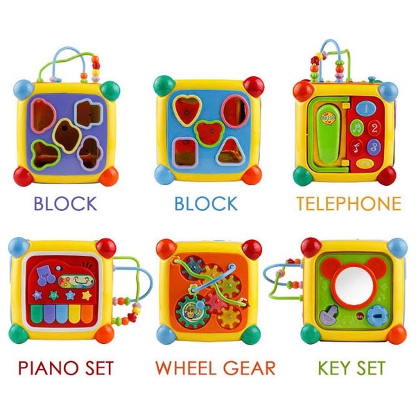 Big Steps Musical Activity Cube | Smyths Toys UK