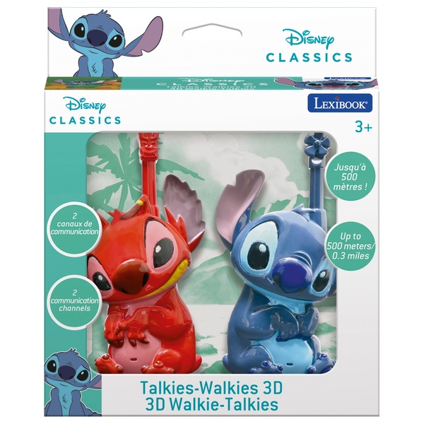 Disney Stitch 3D Walkie Talkies | Smyths Toys UK