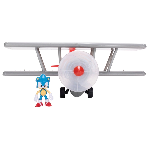 Sonic the Hedgehog Playset Tornado Biplane | Smyths Toys Ireland