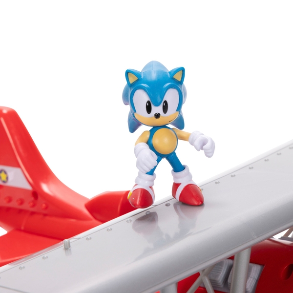 Sonic the Hedgehog Playset Tornado Biplane | Smyths Toys Ireland