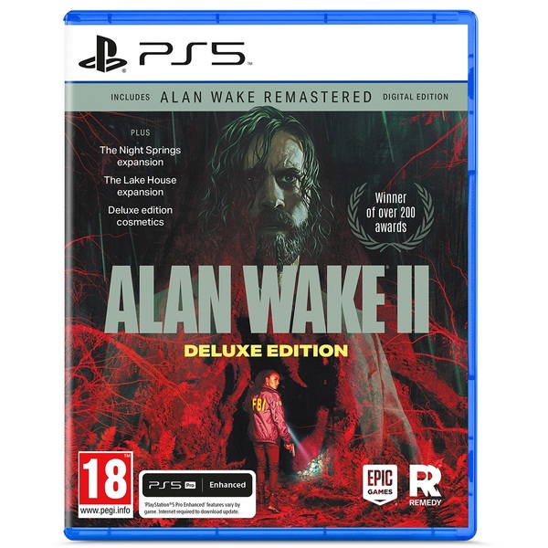 Alan Wake 2 Deluxe Edition PS5 | Smyths Toys UK