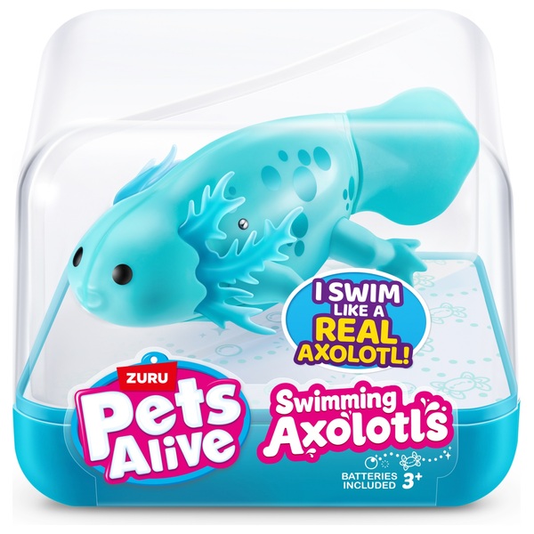 Pets Alive by ZURU Interactive Swimming Axolotls Assortment | Smyths ...