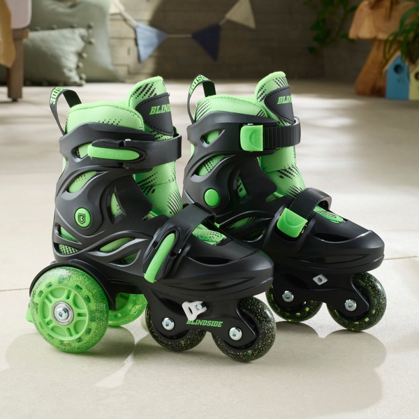 Blindside Roller Skates Training LED Wheels Size 8.5 12